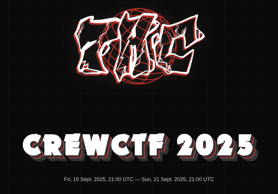CrewCTF 2025 - Author's Writeup | bubu