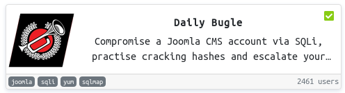 Daily Bugle Walkthrough - TryHackMe [ES] | Alberto FDR